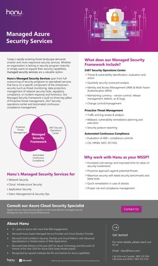 Managed Azure Security Services | PDF | Free Download