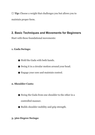 Hanuman Gada: A Complete Guide For Beginners | DOCX
