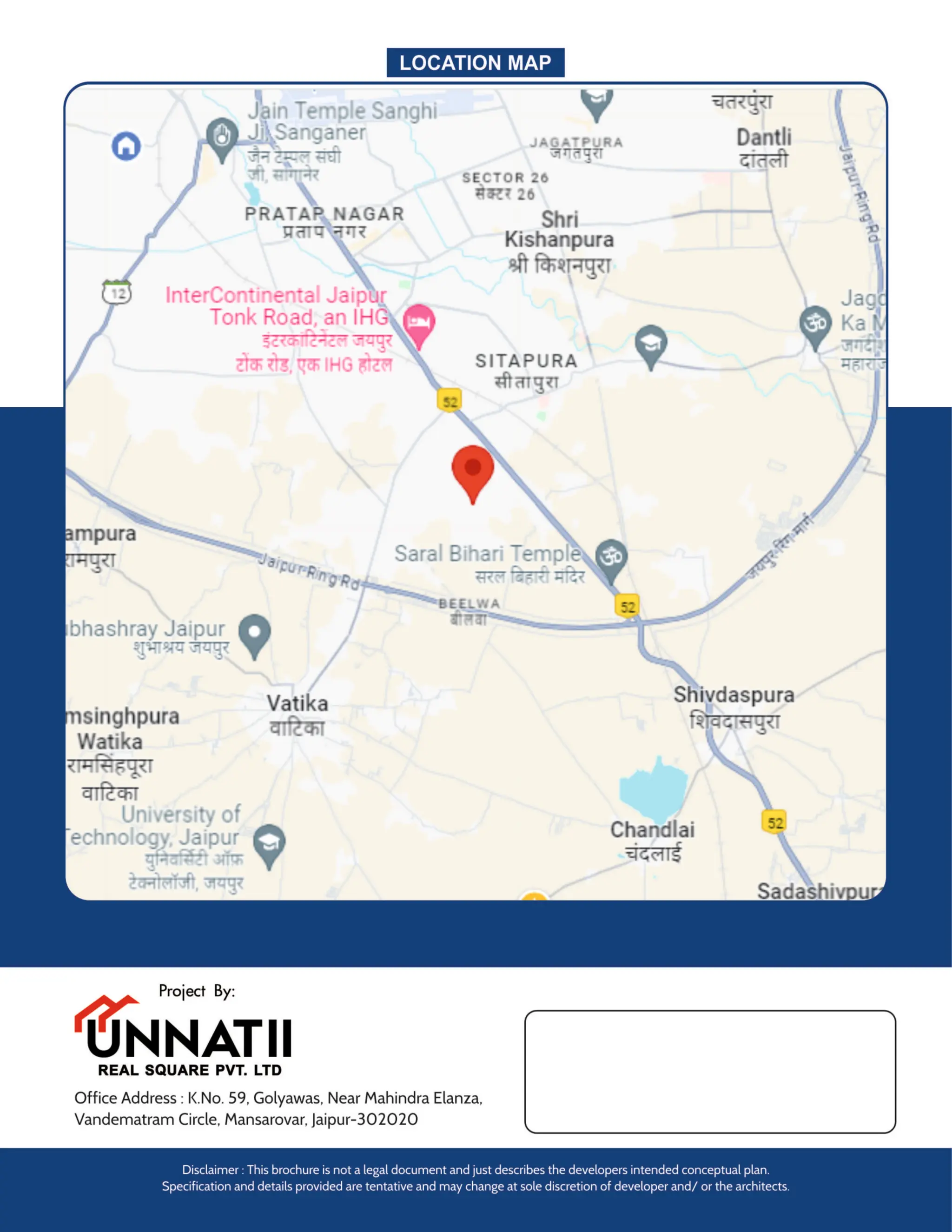 Hanuman Nagar brochure Jaipur Local Tonk Road | PDF