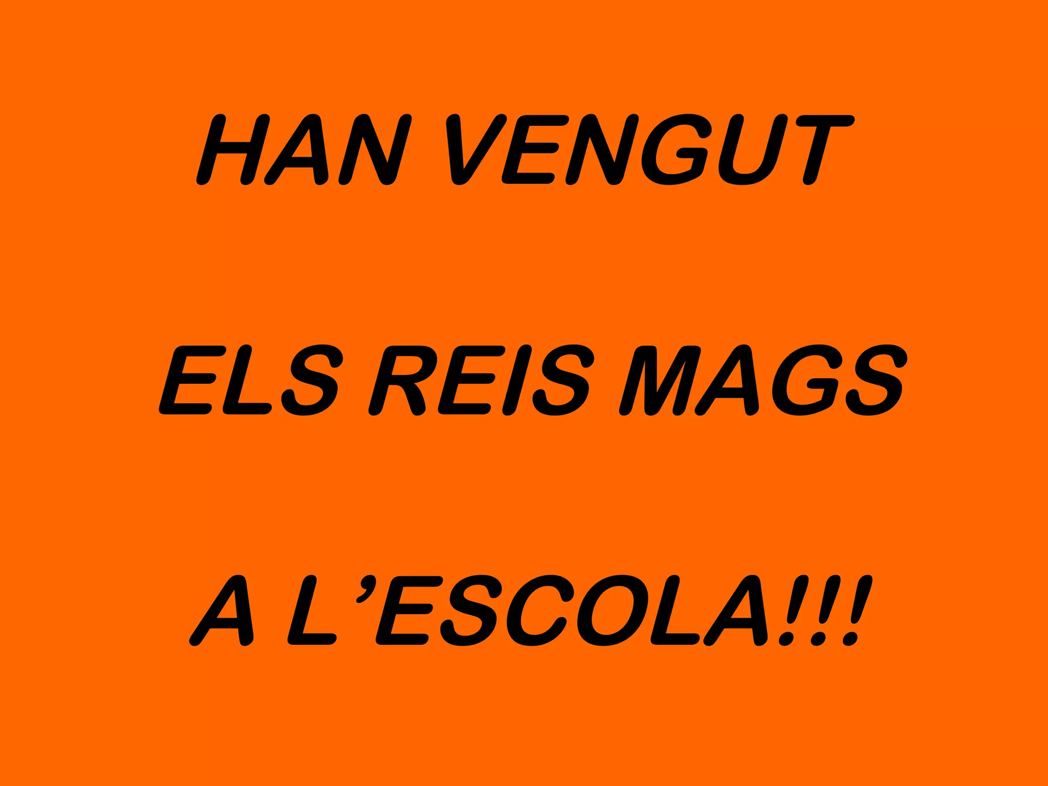 HAN VENGUT ELS REIS MAGS! | PPT