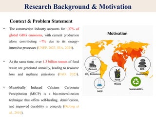 MICP Based Concrete Proposal and timeline | PPT