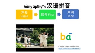 Review Hanyupinyin-Chinese Phonetic Syst | PPTX