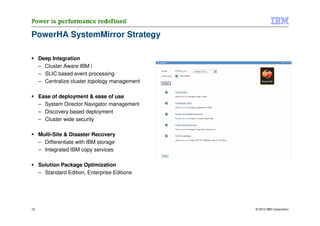 High Availability og virtualisering, IBM Power Event | PDF