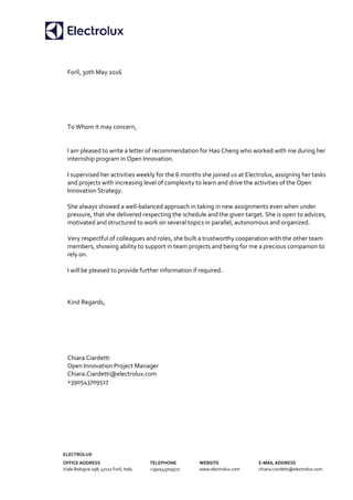 Recommendation Letter | PDF