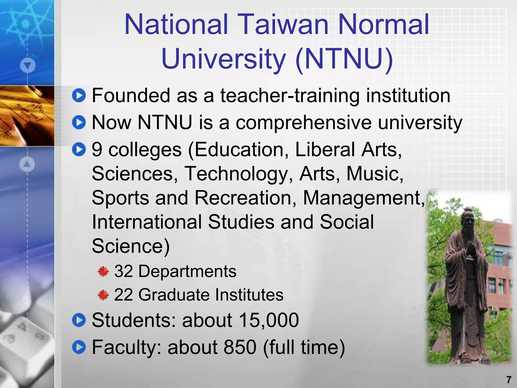 ORCID Implementation in National Taiwan Normal University (NTNU) | PPT | Free Download