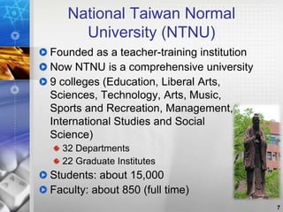 ORCID Implementation in National Taiwan Normal University (NTNU) | PPT