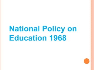 National Policy | PPTX