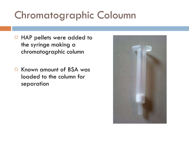 Hydroxyapatite synthesis and its chromatographic properties | PPT