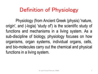 Human Anatomy and Physiology : Introduction | PPT