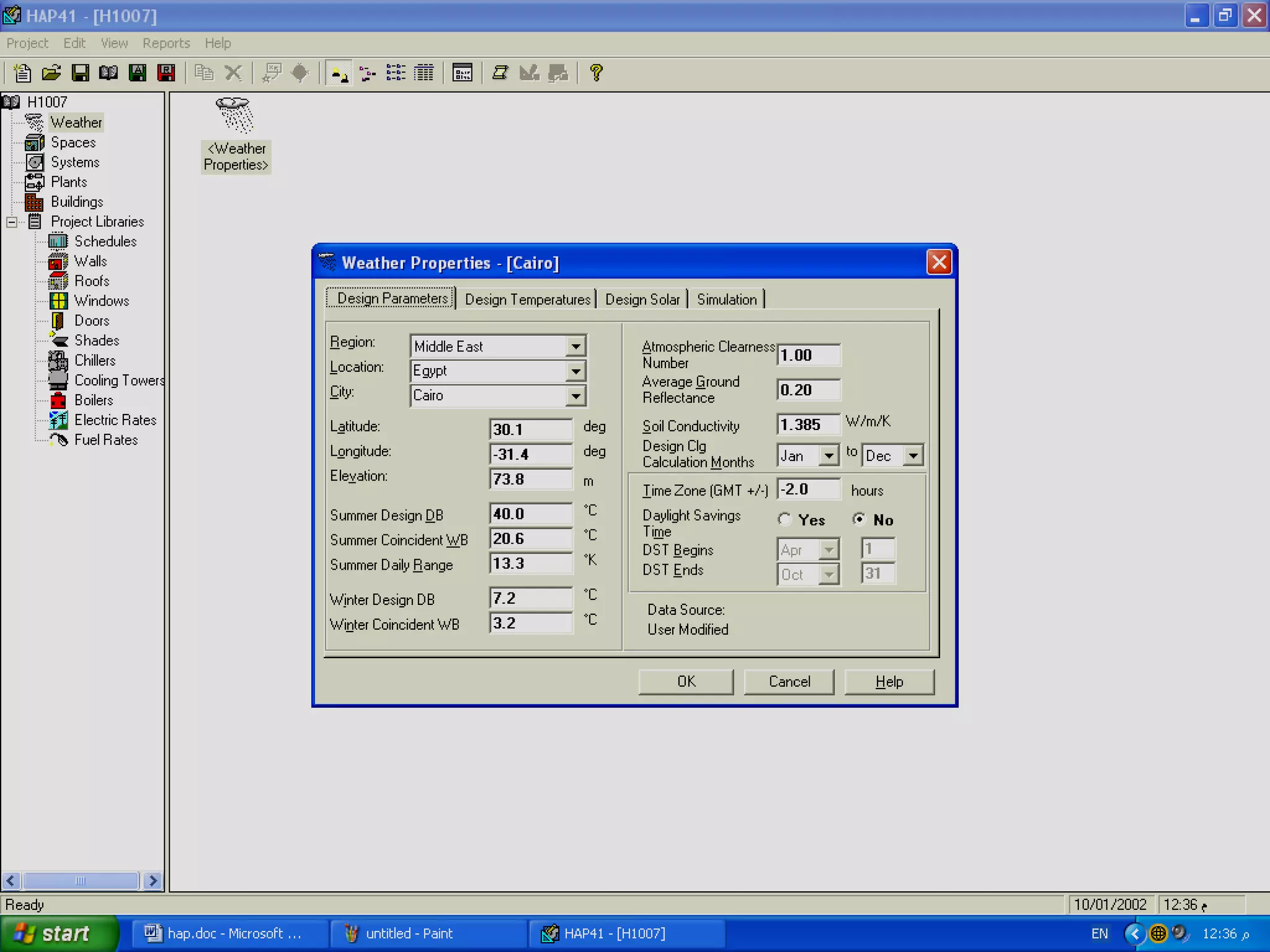 Hap Software Tutorial Sample Cooling Load Estimationpdf Home And Garden