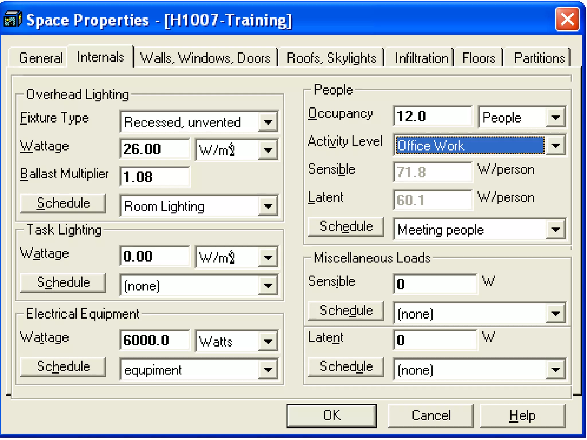 Hap Software Tutorial Sample Cooling Load Estimationpdf Home And Garden