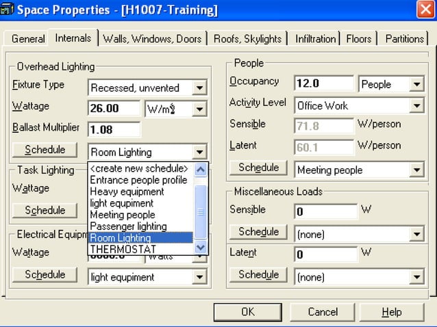 Hap Software Tutorial Sample Cooling Load Estimationpdf Home And Garden