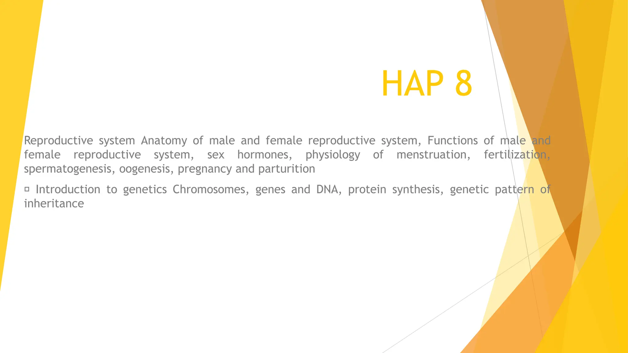 HAP 8 semester 2 PCI FIRST YEAR BPHARMACY | PPT