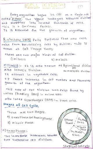 Hap assignment cell division. | PDF