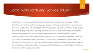 Quality Control & Quality Assurance Power Point | PPT