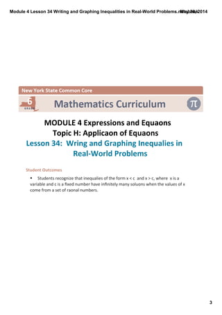 Module 4 lesson 34 | PDF