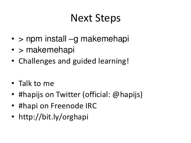 An Introduction to hapi.js