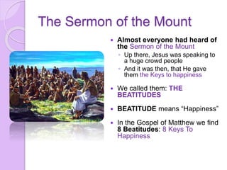 The Beatitudes | PPTX