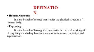 Human Anatomy and physilogy prepared by Mr. Abhay Joshi Intro.pptx