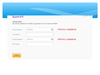 Hapja nje adresa e mail | PPT