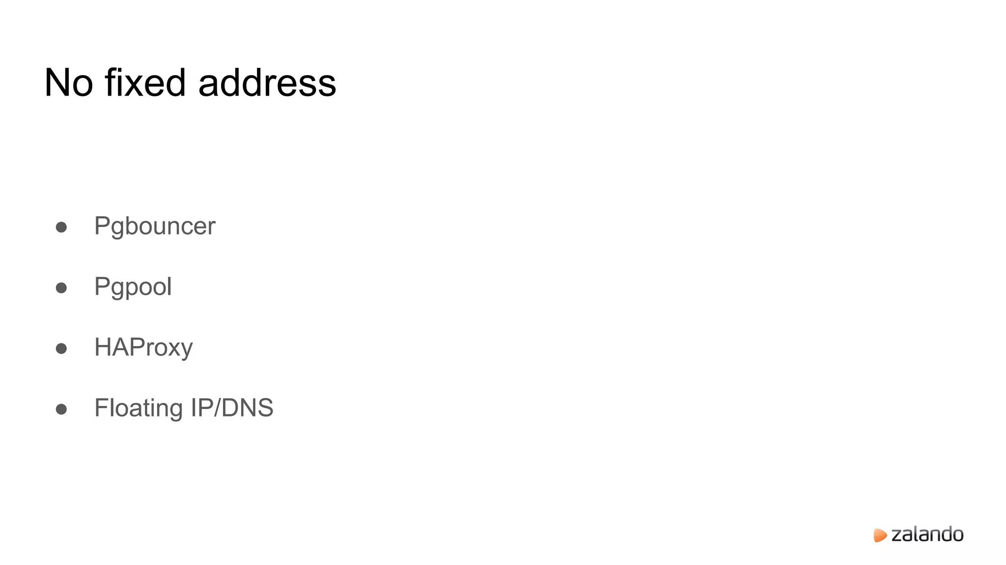 High Availability Postgresql With Zalando Patroni Ppt
