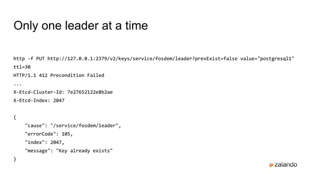 High Availability Postgresql With Zalando Patroni Ppt