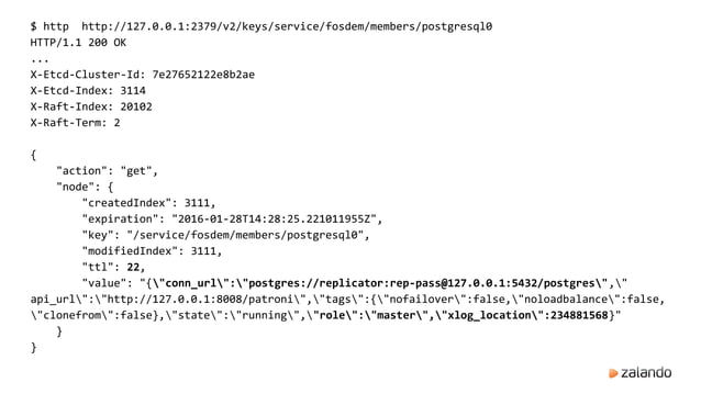 High Availability PostgreSQL with Zalando Patroni | PDF | Internet ...