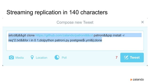 High Availability Postgresql With Zalando Patroni Ppt