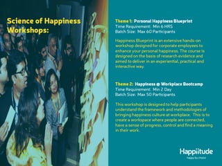 Happiitude - Happiness at Workplace Presentation | PDF
