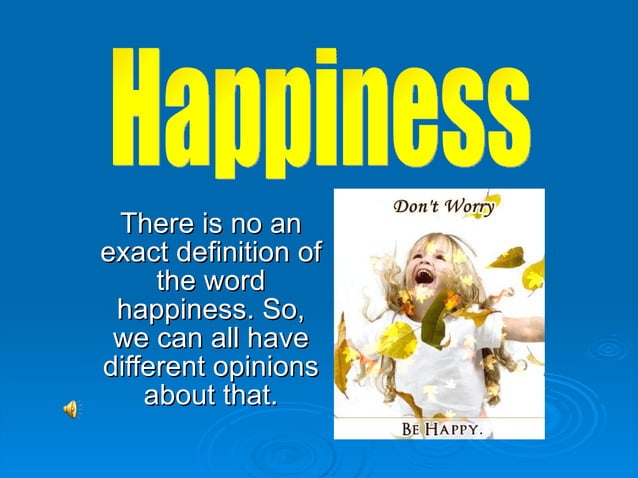 Happiness | PPT
