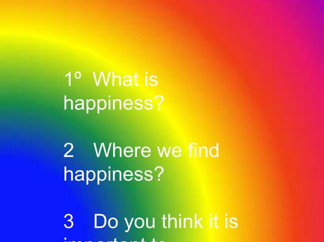 Happiness | PPTX