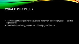 Happiness and prosperity in the lives of living beings (meaning and ...