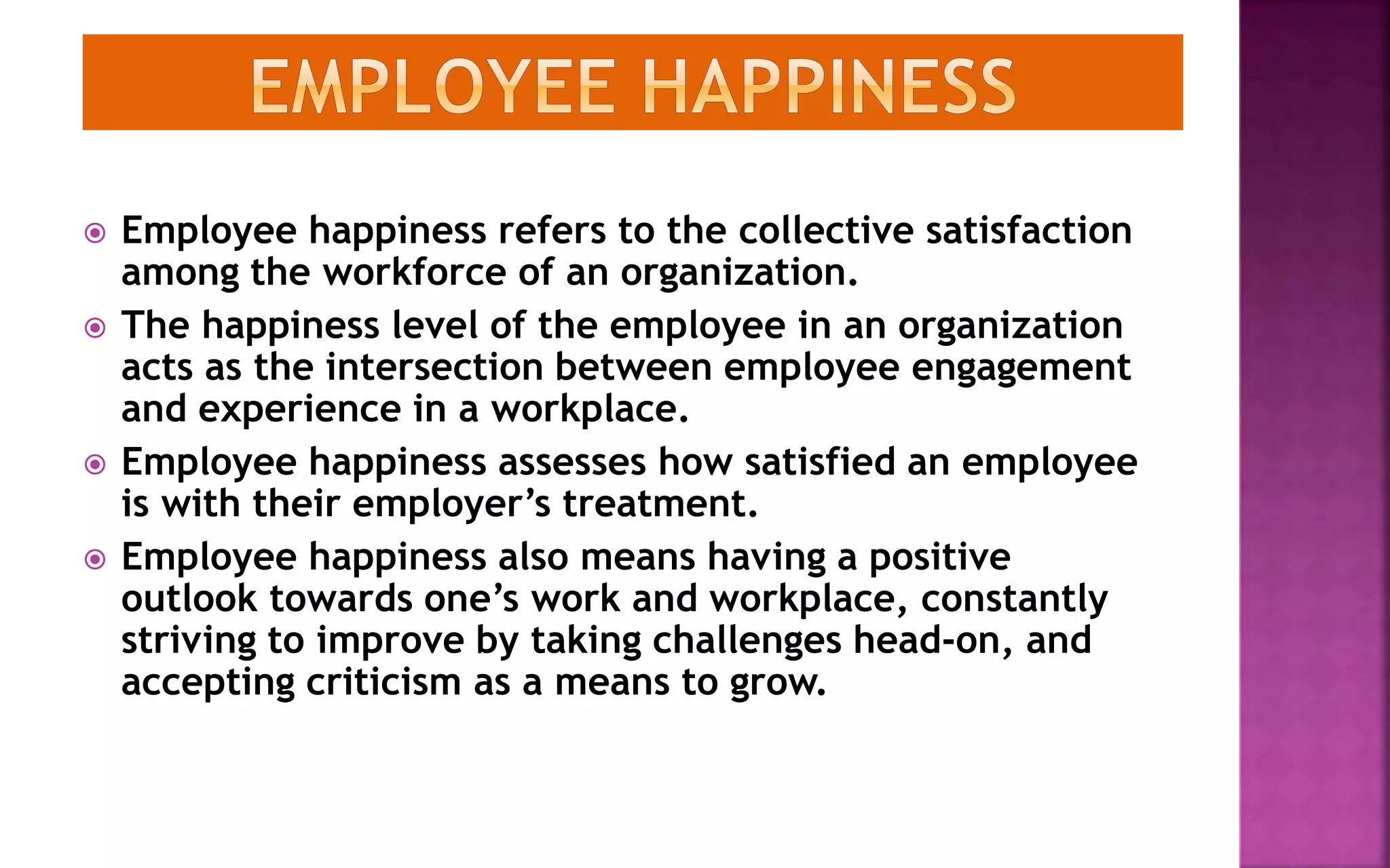 HAPPINESS AT WORKPLACE (DBG).pptx | Career Advice | Careers