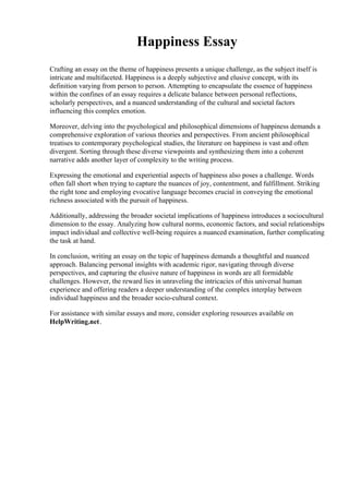 Happiness Essay.pdf