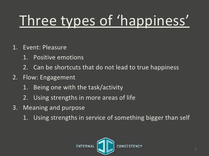 Happiness overview by @I_Consistency