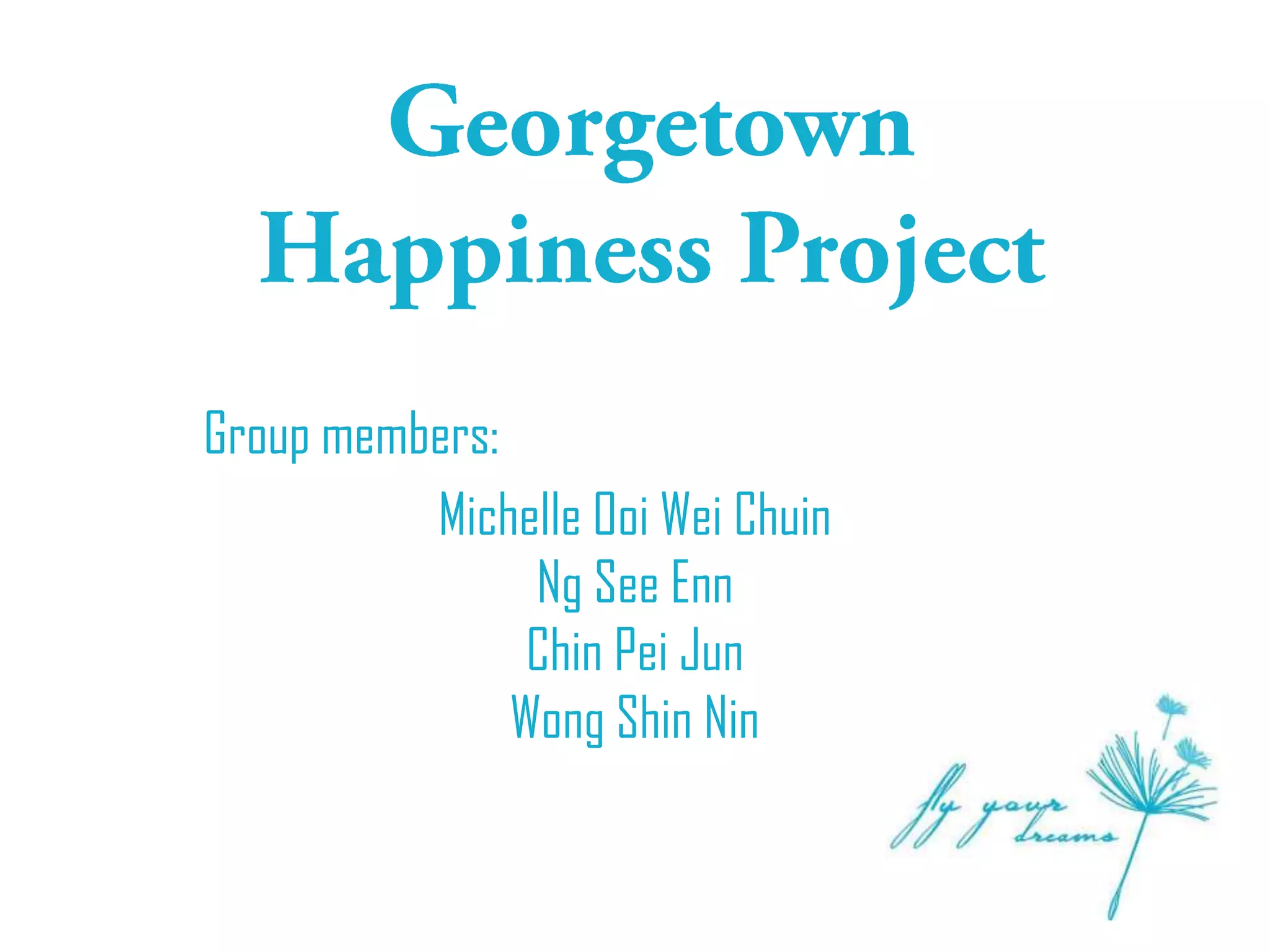 Happiness project presentation | PPTX