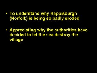 Happisburgh | PPT
