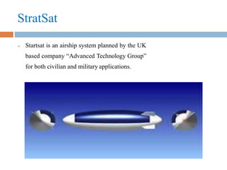 HIGH ALTITUDE AERONAUTICAL PLATFORMS (HAAPS) | PPTX