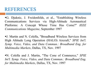 HIGH ALTITUDE AERONAUTICAL PLATFORMS (HAAPS) | PPTX