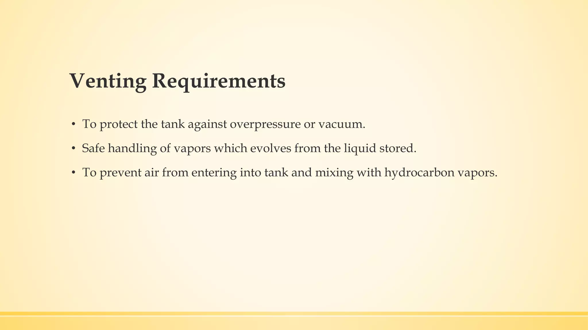 Design Calculations of Venting in Atmospheric and Low-pressure Storage ...