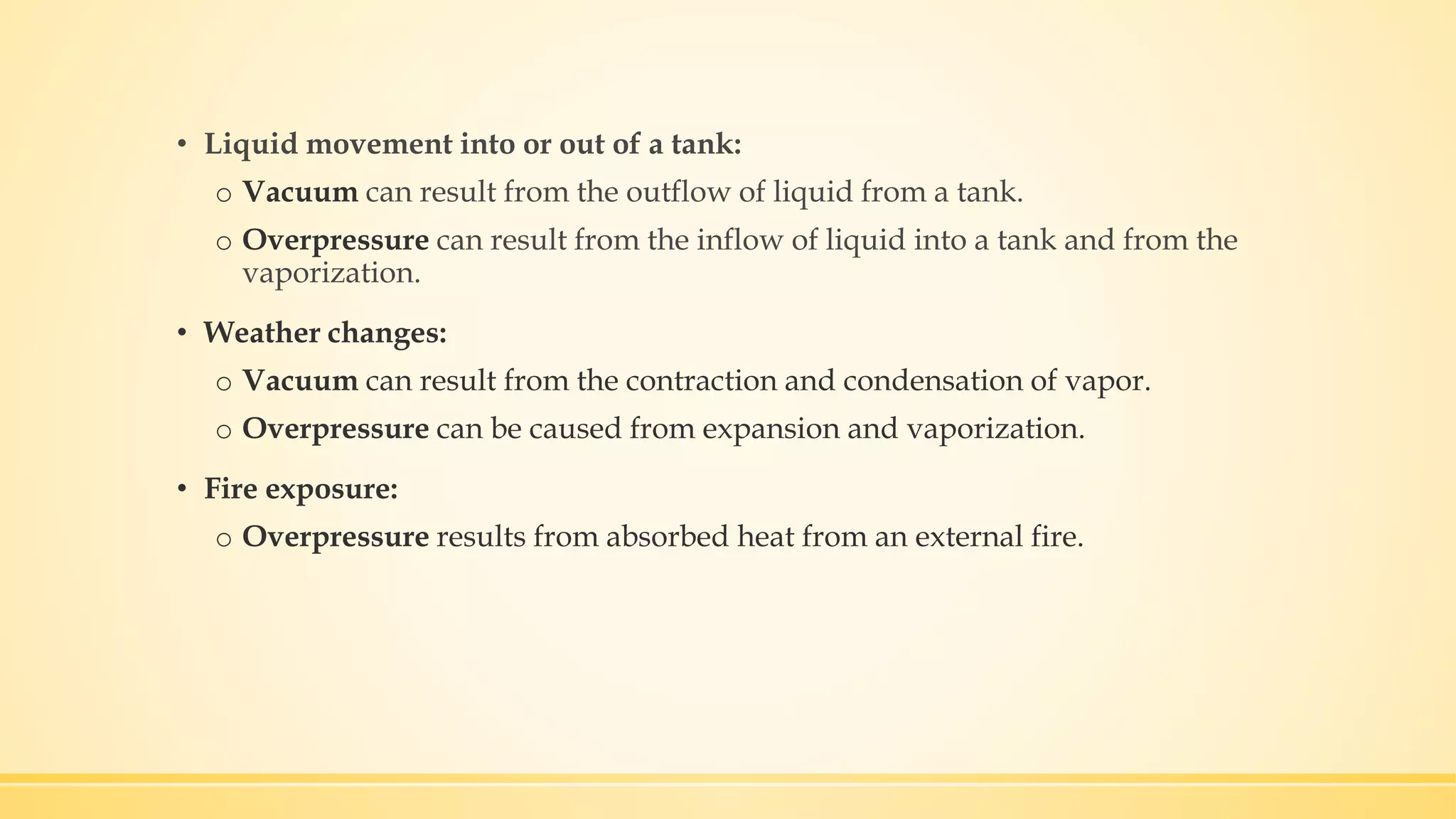 Design Calculations of Venting in Atmospheric and Low-pressure Storage ...