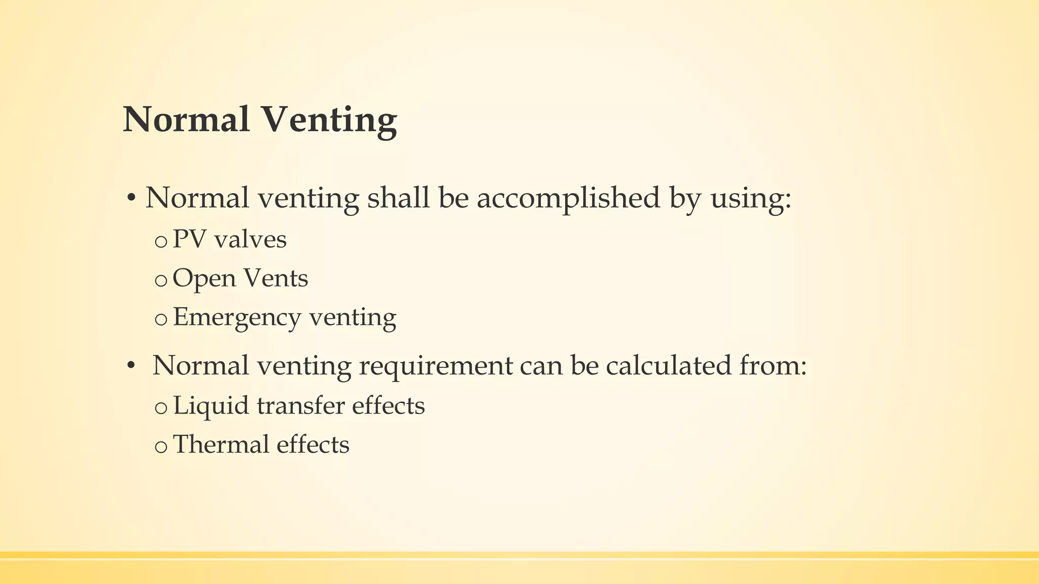 Design Calculations of Venting in Atmospheric and Low-pressure Storage Tanks – API Std. 2000 | PDF