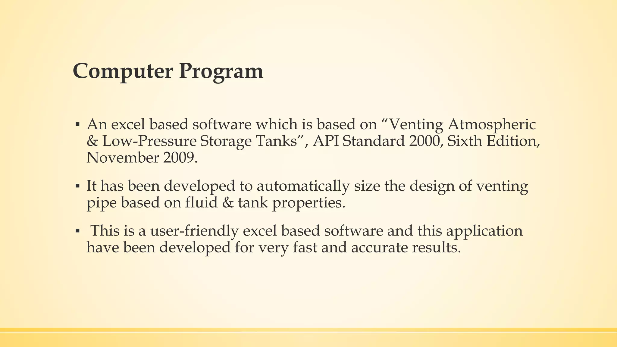 Design Calculations of Venting in Atmospheric and Low-pressure Storage Tanks – API Std. 2000 | PDF
