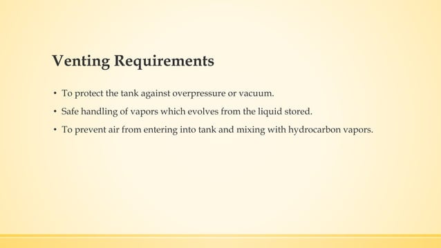 Design Calculations of Venting in Atmospheric and Low-pressure Storage ...