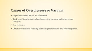 Design Calculations of Venting in Atmospheric and Low-pressure Storage ...