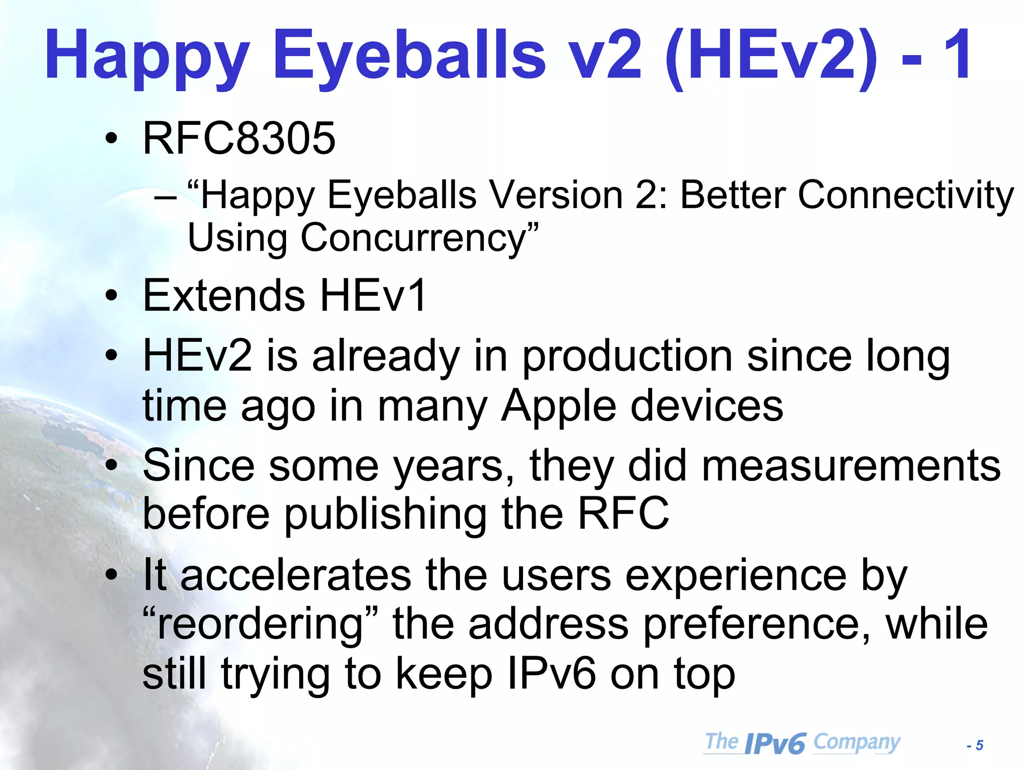 Happy Eyeballs v2 - RFC8305 | PDF