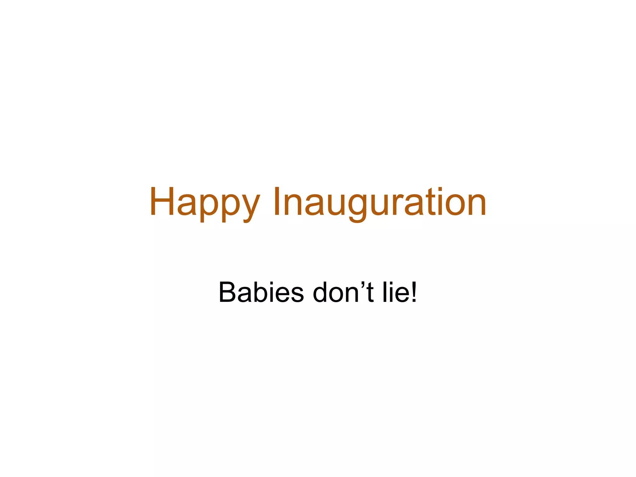 Happy Inauguration Day | PPT