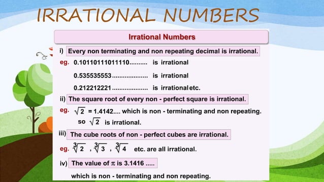 real numbers | PPT