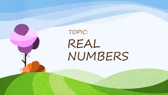 real numbers | PPT