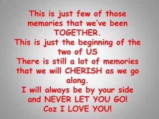 Happy 4th monthsary babe!!! ppt | PPT